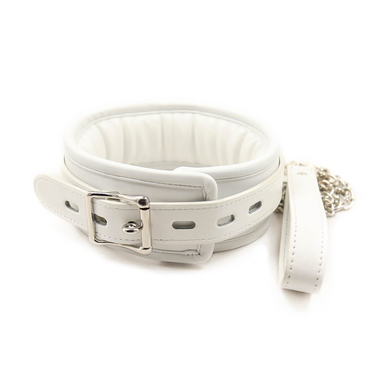 White Padded Collar - TRYFM.COM